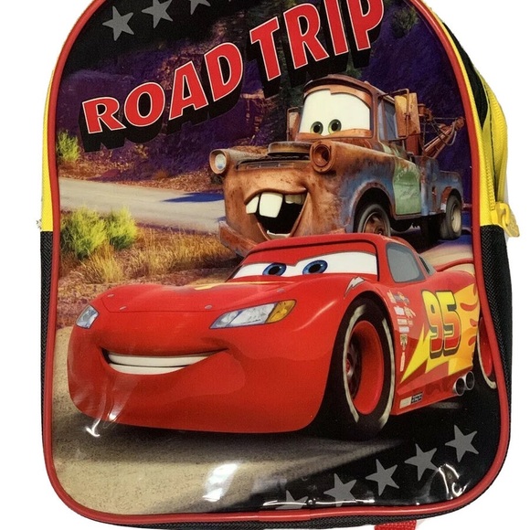 Disney | Other | Disney Cars Lightning Mcqueen And Mater Mini Backpack ...